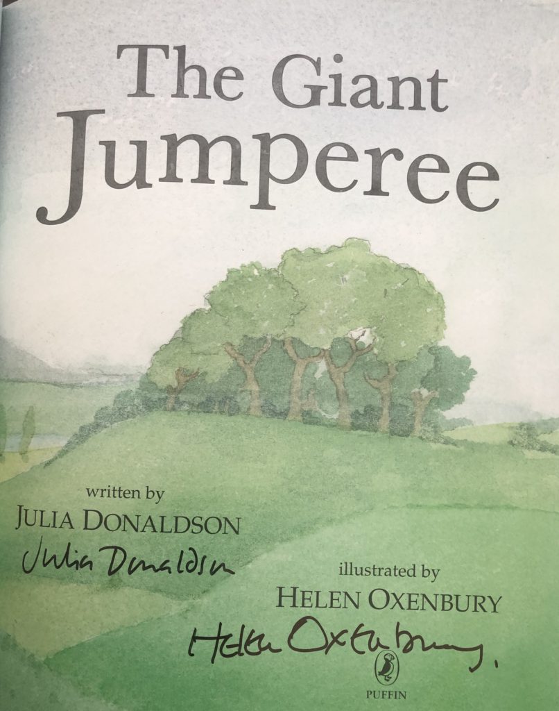 Donaldson, Julia & Oxenbury, Helen ~ The Giant Jumperee : Signed By The ...