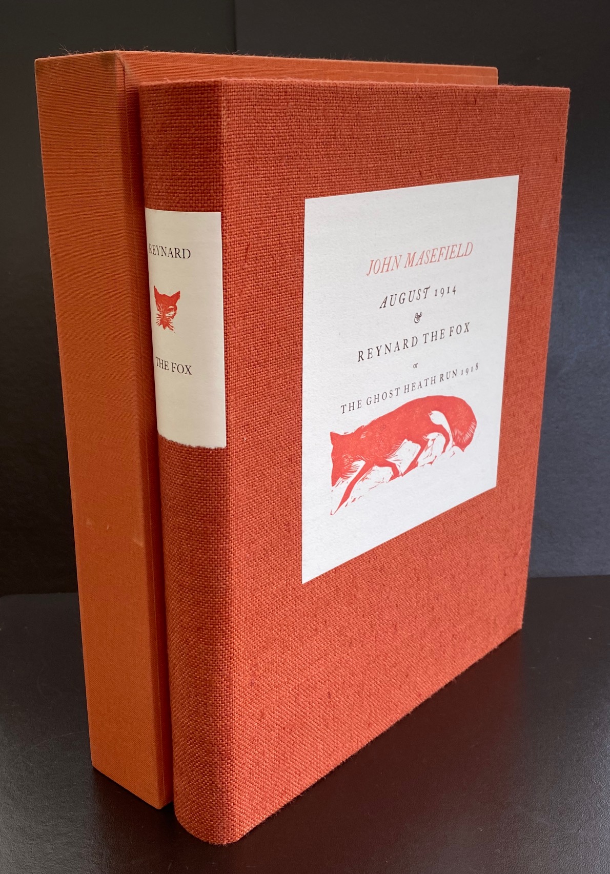 Masefield, John & Parry, Nicholas (Illus.) ~ AUGUST 1914 & REYNARD THE ...