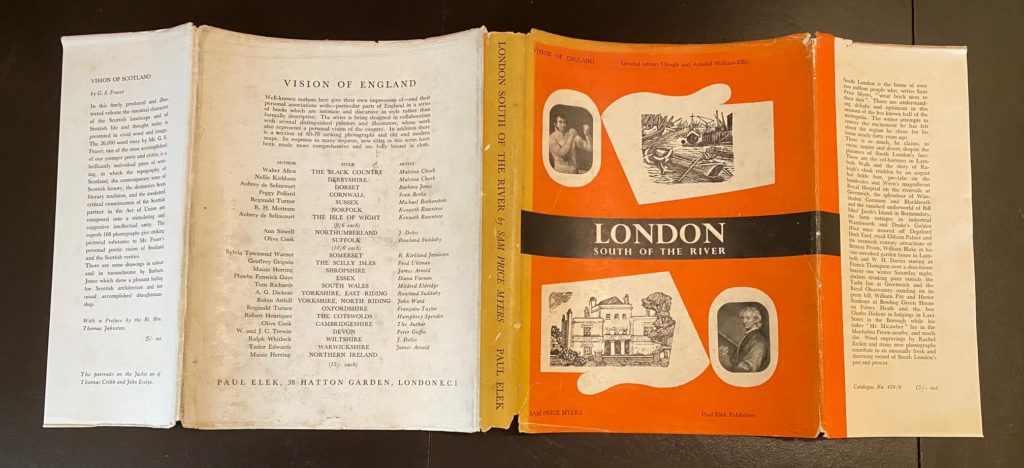 Myers, Sam Price ~ London – South Of The River : Illustrated by Rachel ...