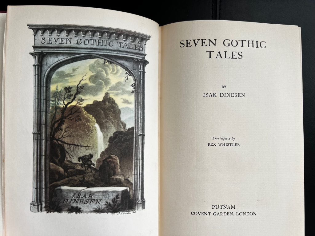 Isak Dinesen / Karen Blixen ~ Seven Gothic Tales : With The Scarce ...